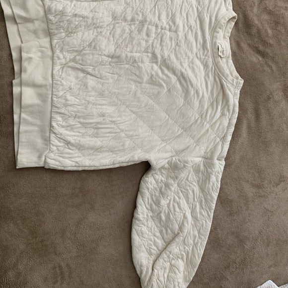 Sweaters | Universal Thread Off White Quilt Sweater | Poshmark